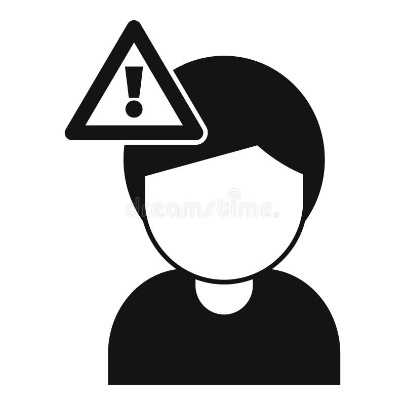 Cognitive Power Icon Simple Vector. Care Lost Work Stock Vector ...