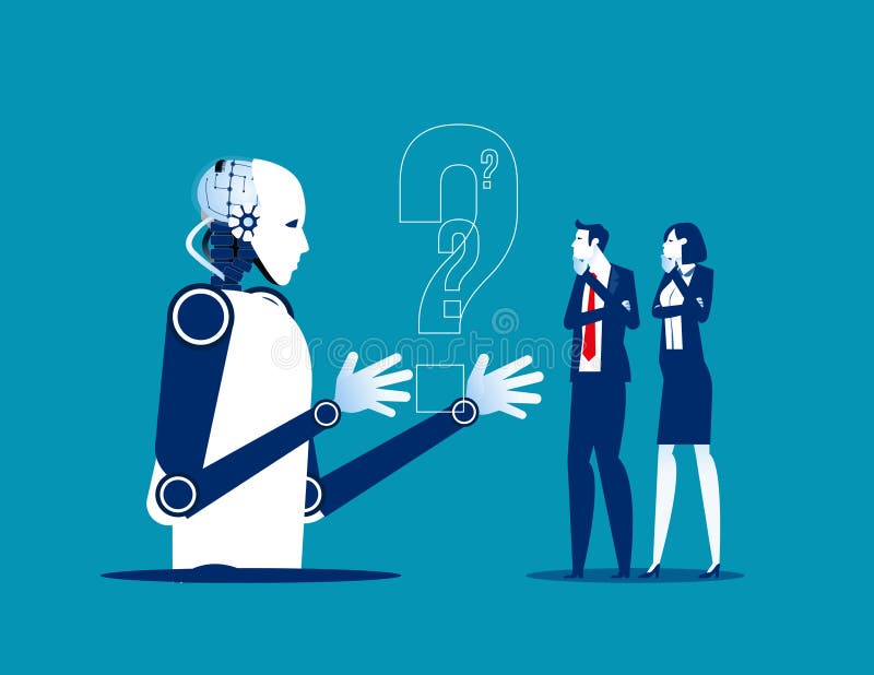 Cognitive Process and Curious Thoughts Scene. Curiosity and Thinking ...