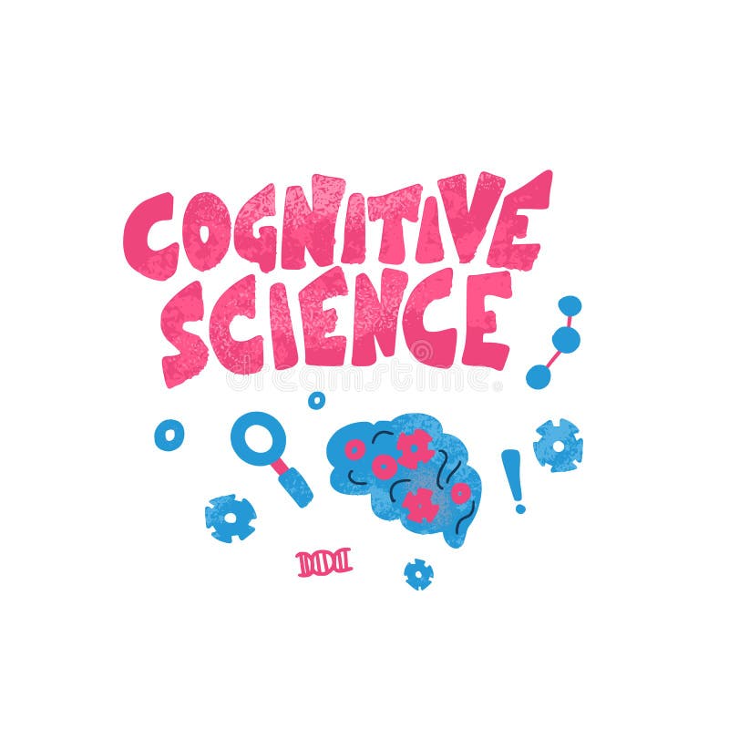 Cognitive Science Concept. Set of Vector Elements. Stock Vector ...