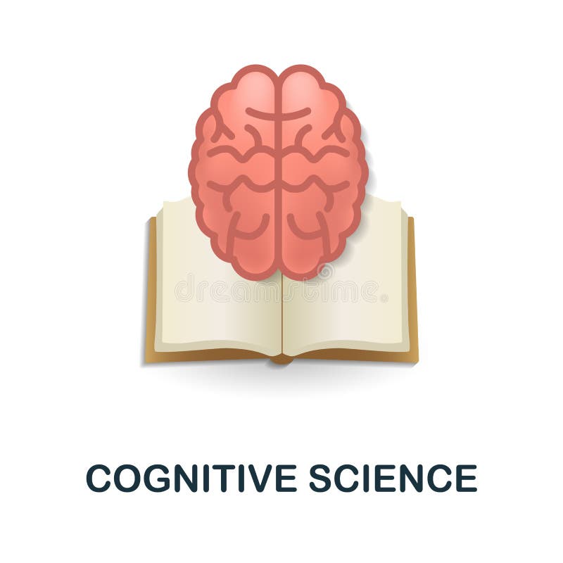 Cognitive Science Icon. 3d Illustration from Artificial Intelligence ...