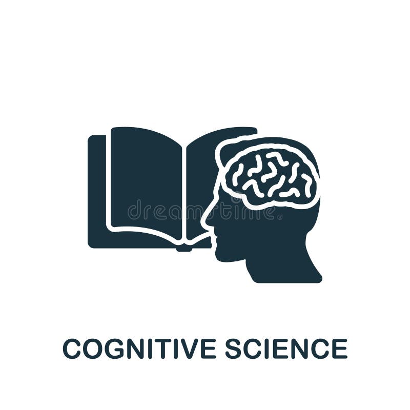 Cognitive Science Icon. Monochrome Simple Artificial Intelligence Icon ...