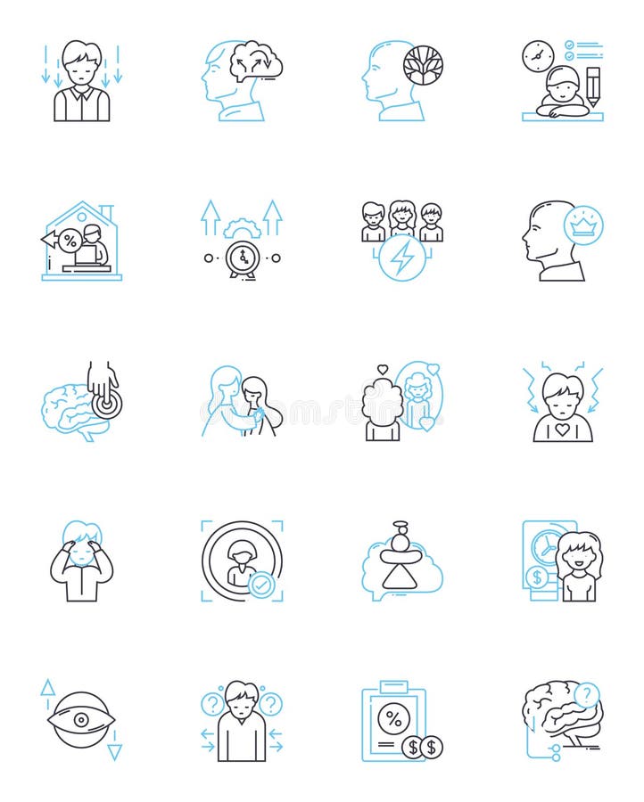 Cognitive Science Linear Icons Set. Perception, Cognition, Neuroscience ... Cognitive Science Linear Icons Set. Perception, Cognition, Neuroscience ...