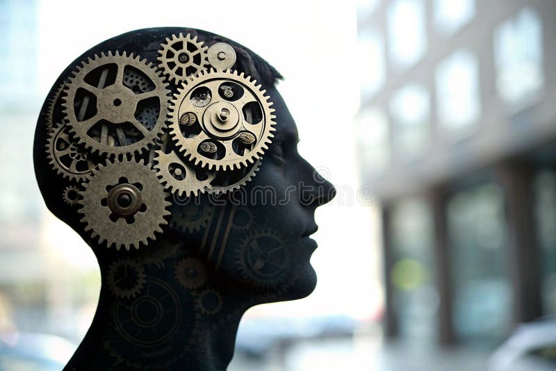 Cognitive Systems: the Human Brain and AI Working Together Stock ...