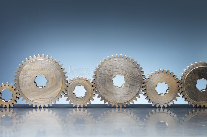 Cogs stock photo. Image of connected, toothed, metal - 23547992