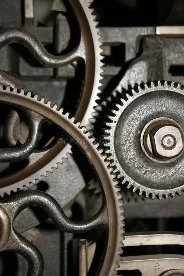 Cogs in a machine stock photo. Image of engine, background - 6606002
