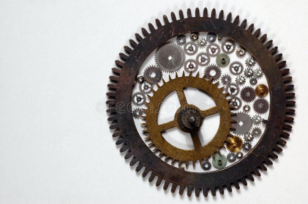 Cogs stock photo. Image of parts, backgrounds, copper, watches - 685732