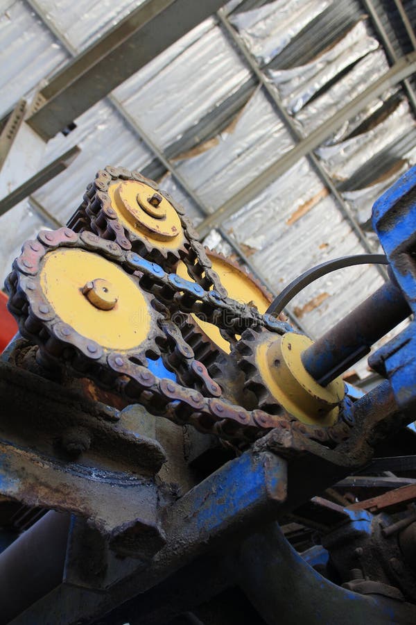 Cogs and Chains stock image. Image of sprockets, retention - 45210787