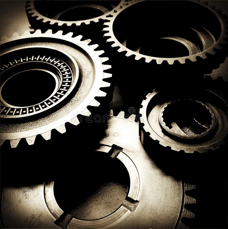 Old gears and cogs stock photo. Image of engineering - 14105860