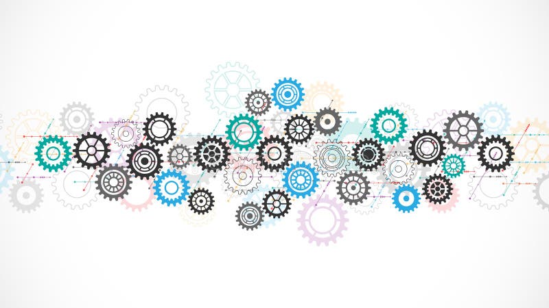 Cogs and Gear Wheel Mechanisms. Concepts and Ideas for Hi-tech Digital ...