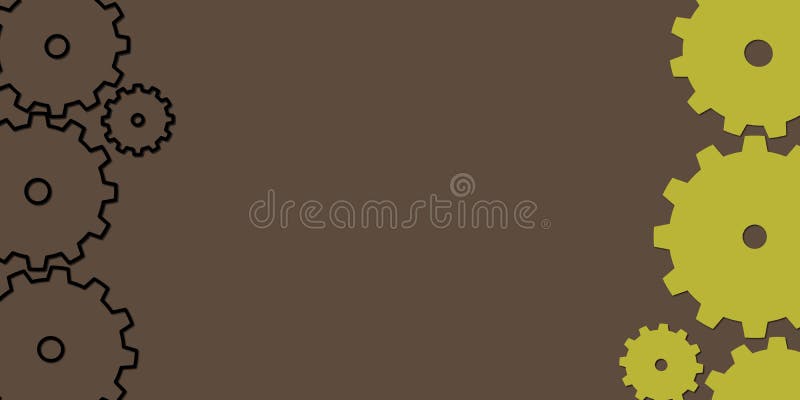 Cogs and gears backdrops stock illustration. Illustration of technical ...