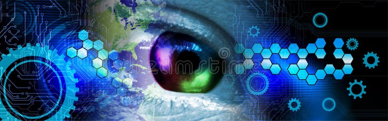 Cogs Gears the Concept of Coding Eye Vision, Circuit Industrial ...