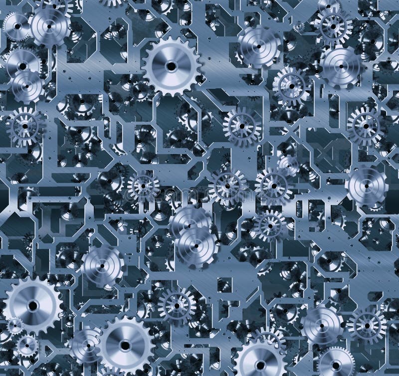 Cogs and Clockwork Steampunk Machinery Stock Illustration ...