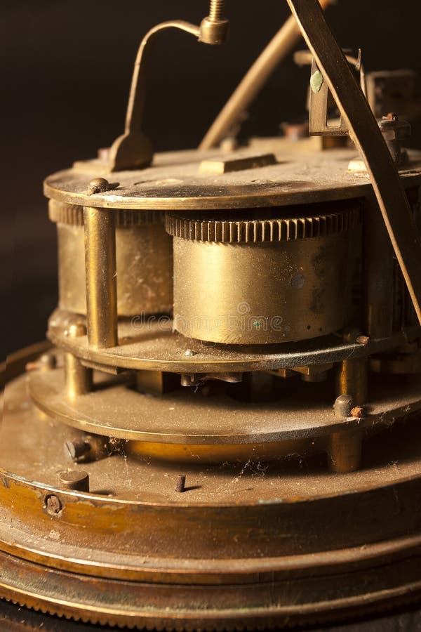 Cogs and Gears of an Old Clock Stock Image - Image of teamwork, antique ...