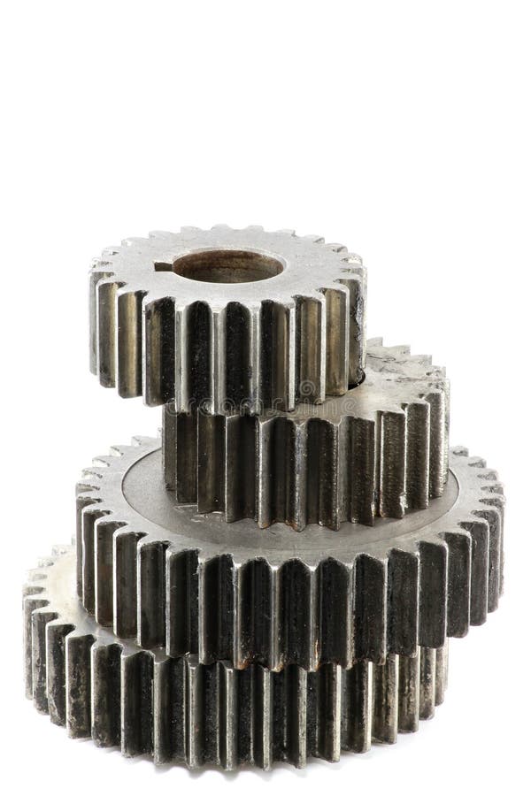 Five cogs stock image. Image of conceptual, metaphor, industry - 3684571