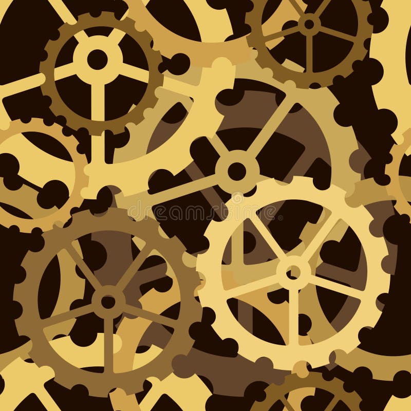 Cogs tile stock vector. Illustration of seamless, abstract - 5734697