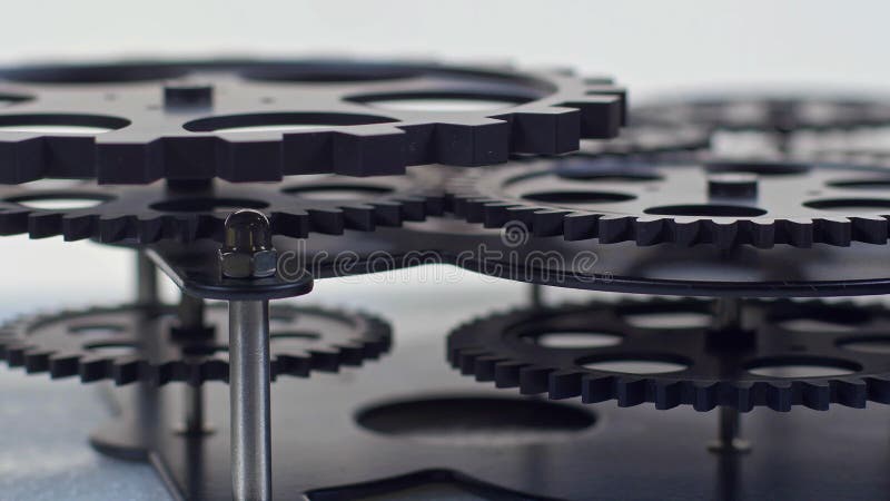 Cogs Wheel Gear Turning in Head Meaning Stock Video - Video of iron ...