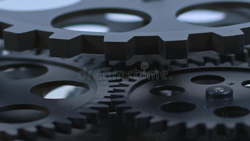 Cogs Wheel Gear Turning in Head Meaning Stock Footage - Video of metal ...