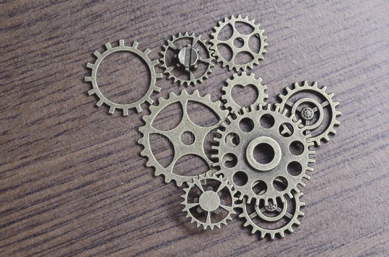 Cogs, Wheels and Gears stock image. Image of connect - 113540433
