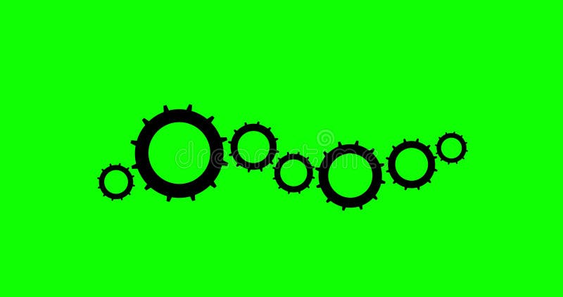 Cogs and Wheels Turning Interface Stock Footage - Video of machinery ...