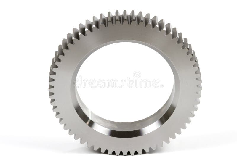 Metallic Gear stock photo. Image of technology, clipped - 3436114