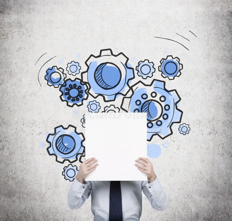 Cogwheel stock photo. Image of motivation, machinery - 50718730