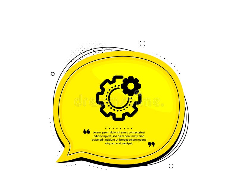 Cogwheel Icon. Engineering Tool Sign. Vector Stock Vector ...