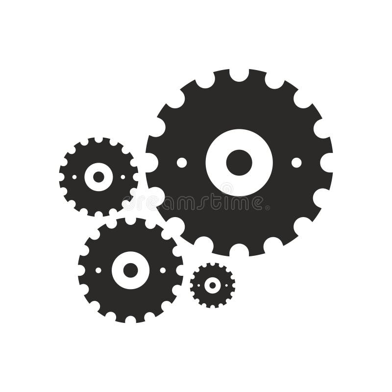 Cogwheel pattern stock illustration. Illustration of machine - 42416597