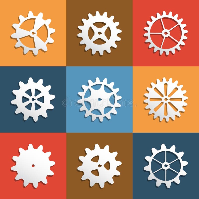 Cogwheel set isolated stock vector. Illustration of development - 57925692 Cogwheel set isolated stock vector. Illustration of development - 57925692