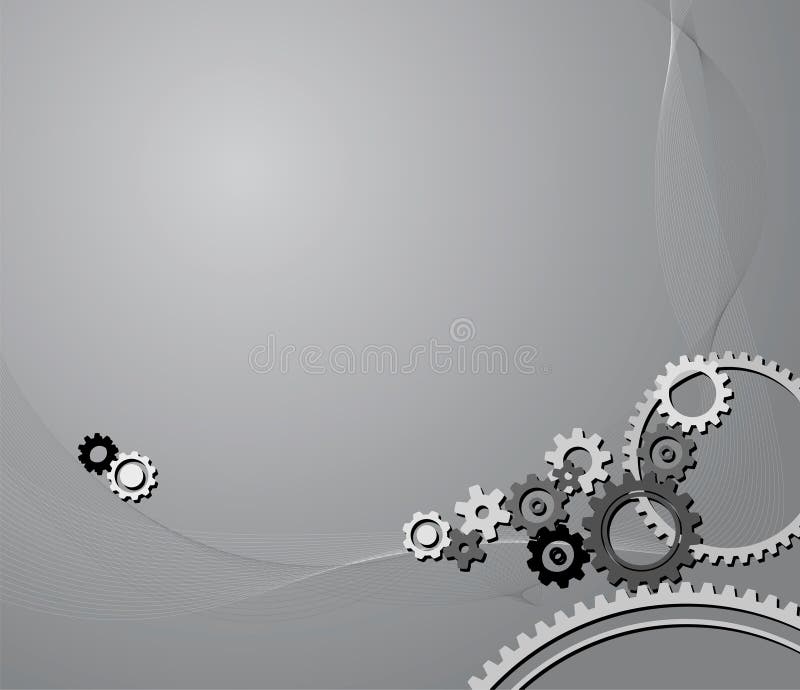 Cogwheels background stock vector. Illustration of modern - 4793109