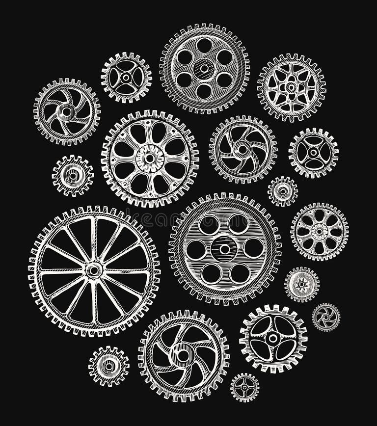 Gears Vector Stock Illustrations – 73,817 Gears Vector Stock ...