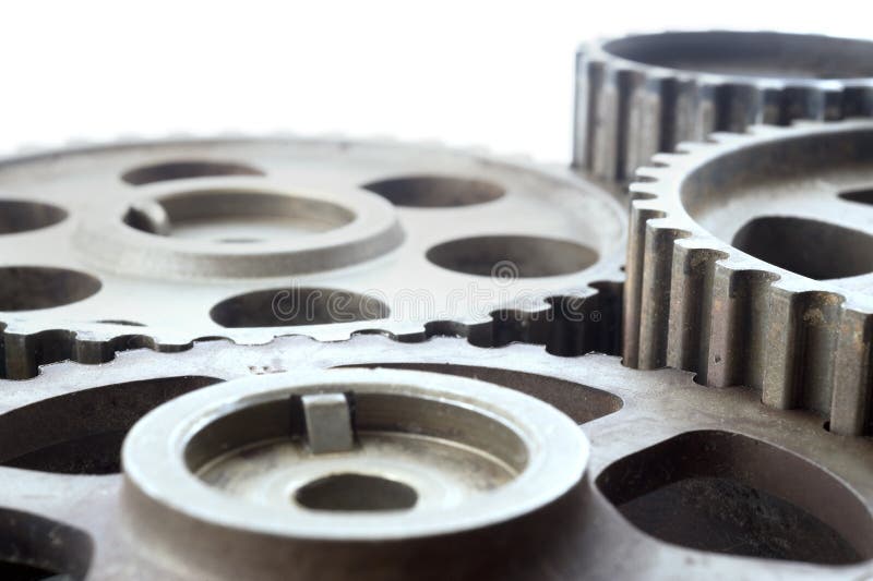 Large metal gears stock image. Image of gear, machine - 15903813
