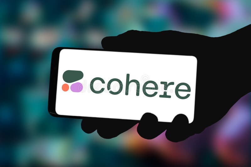 Cohere Company Logo is Displayed on a Smartphone Editorial Photography ...