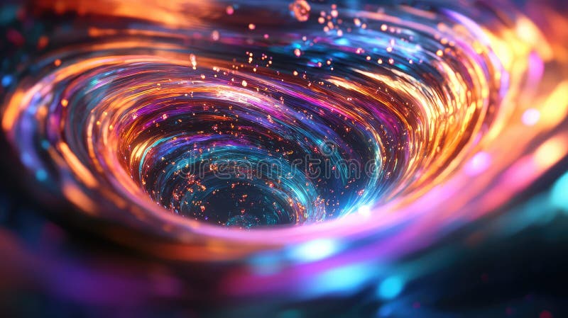 Coherence Oscillating Hologram Stock Illustration - Illustration of virtual, refraction: 397408867