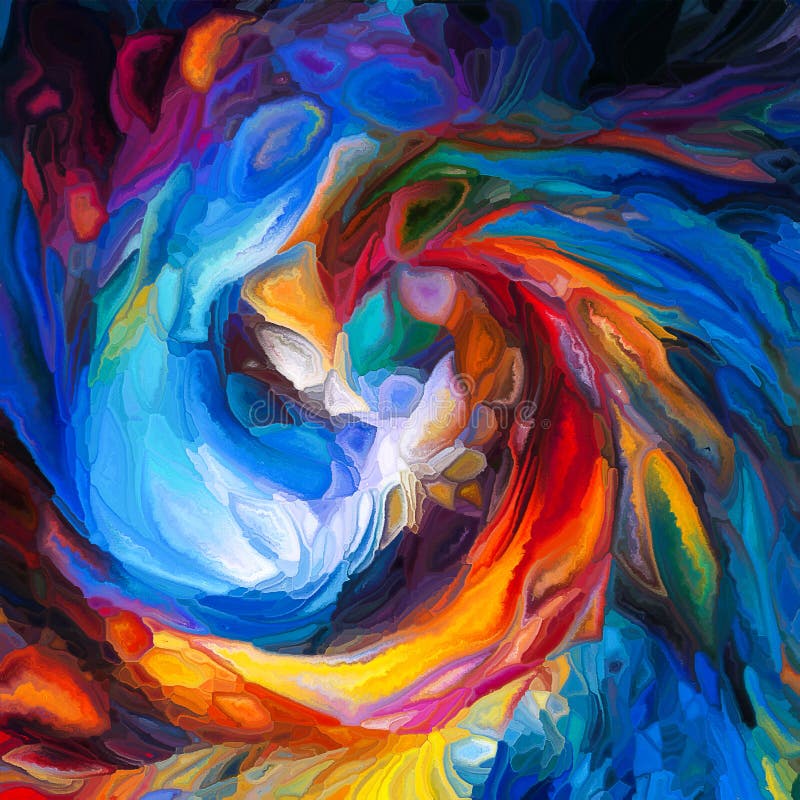 Cohesive Mosaic of Multiplicity Stock Illustration - Illustration of ...