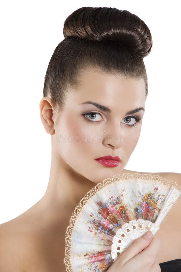 The coiffure stock image. Image of look, beautiful, glamour - 13534939