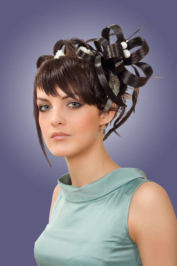 Coiffure 2 stock image. Image of women, cute, attractive - 10246253