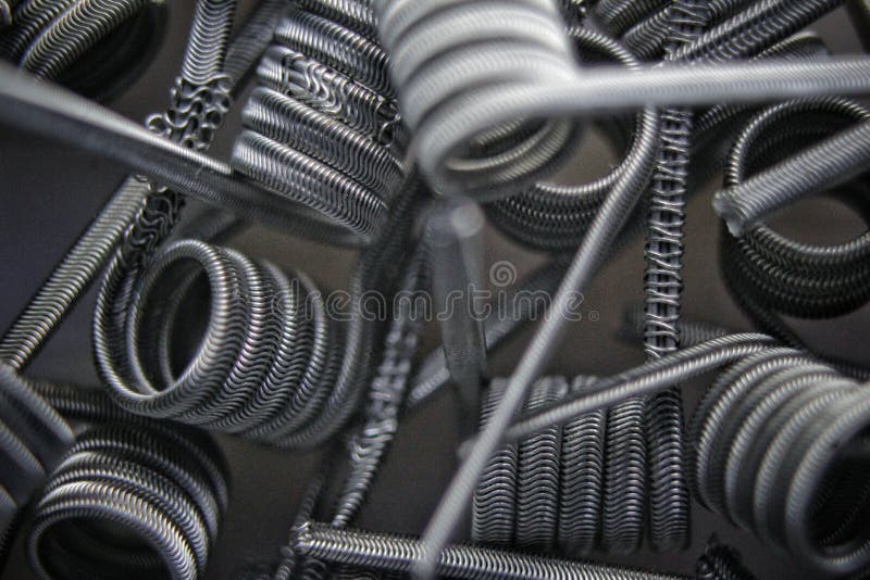 Coils broken stock photo. Image of tire, engine, wheel - 221673676