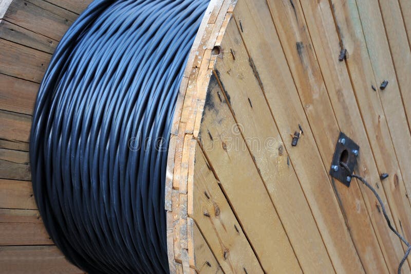 Coil for cable stock photo. Image of drum, hank, cabling - 33046706