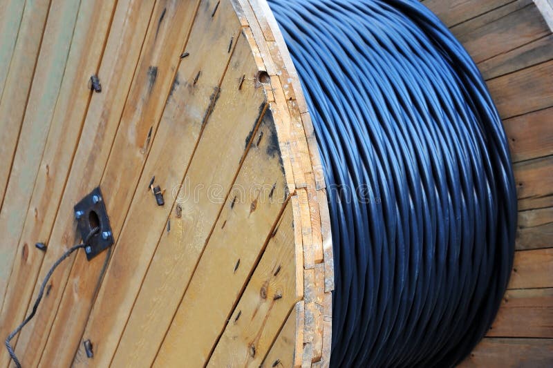 Coil for cable stock photo. Image of drum, hank, cabling - 33046706