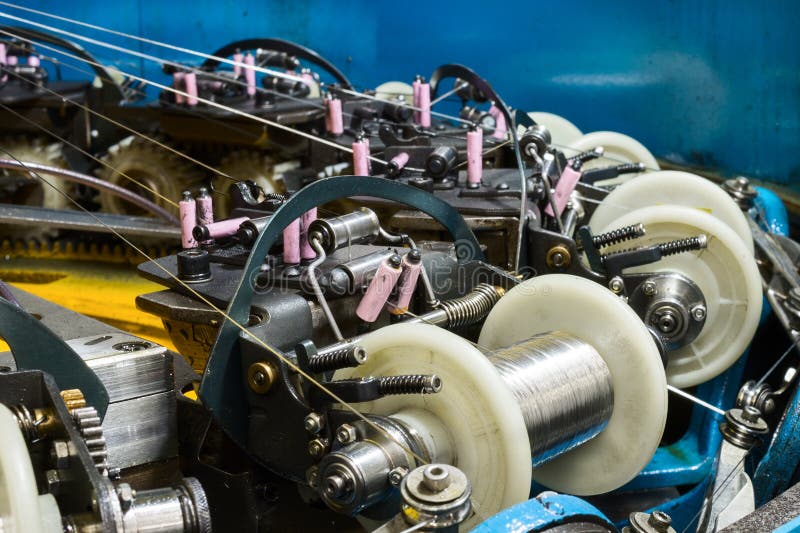 Coil with coiled wire. stock image. Image of coil, bobbin - 94226583