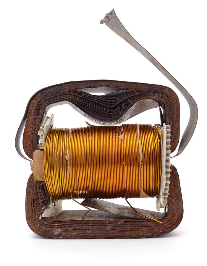 193 Transformer Copper Wire Coil Isolated White Background Stock Photos ...