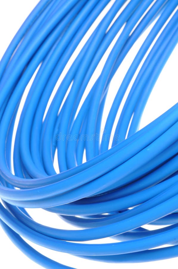 Coil of electrical cable stock photo. Image of electrical - 58160212