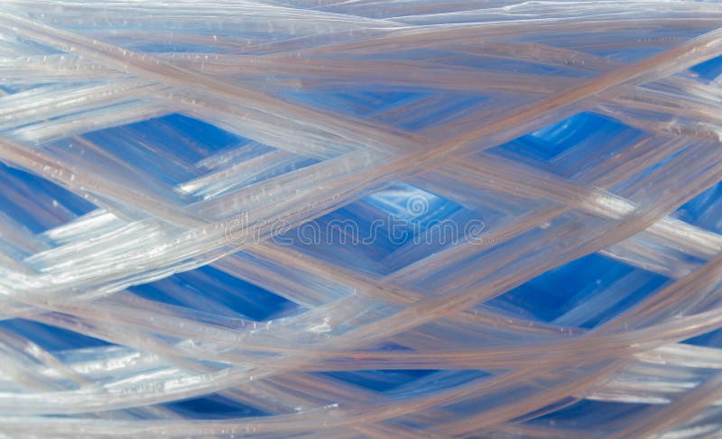 Coil of plastic rope stock image. Image of braided, cable - 64940865