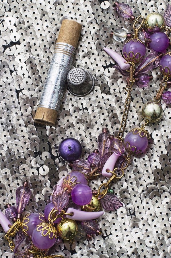 Coil sewing thread stock image. Image of craft, decorative - 36656913