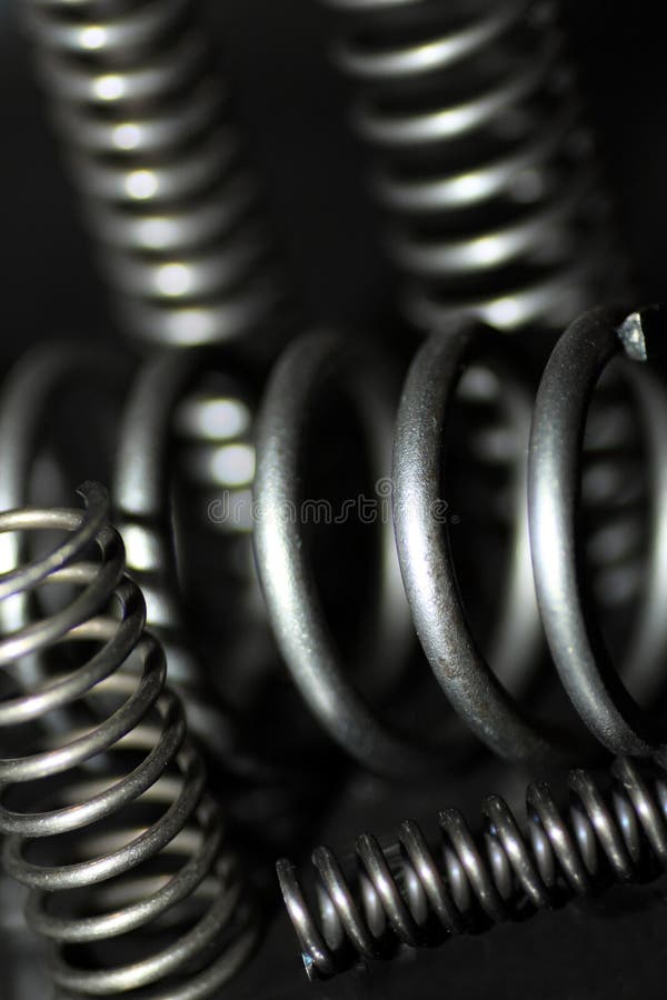 Coil spring stock image. Image of coils, curve, elasticity - 16840579
