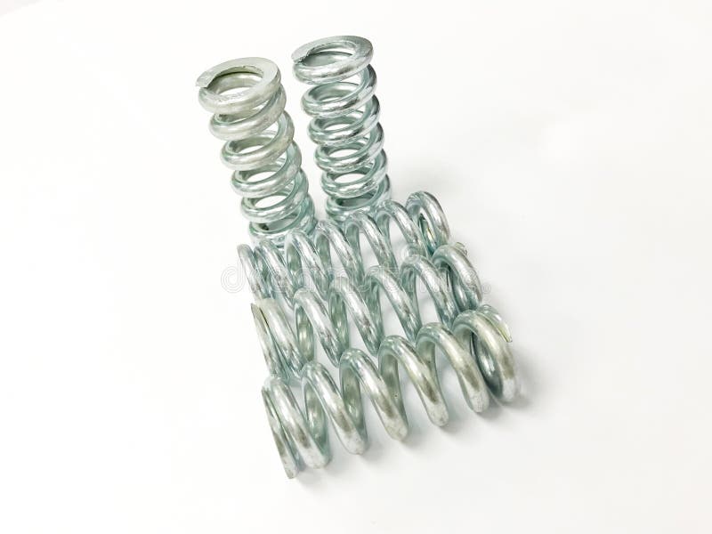 Coil Spring, Metal Dark Spring Stock Image - Image of curve, twist ...
