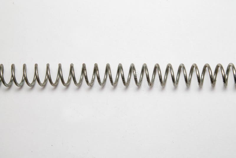 Coil Spring, Metal Dark Spring Stock Image - Image of curve, twist ...