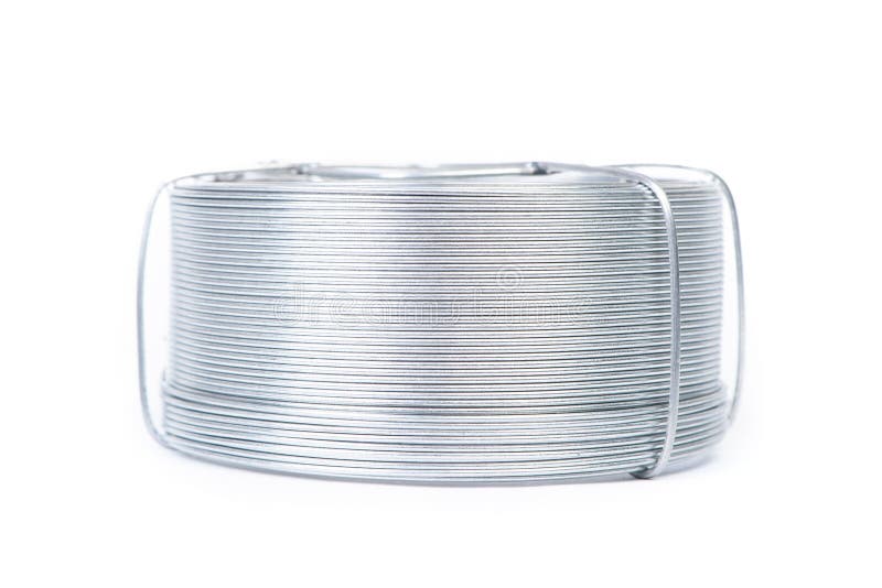 Coil of wire stock photo. Image of roll, electricity - 151675996