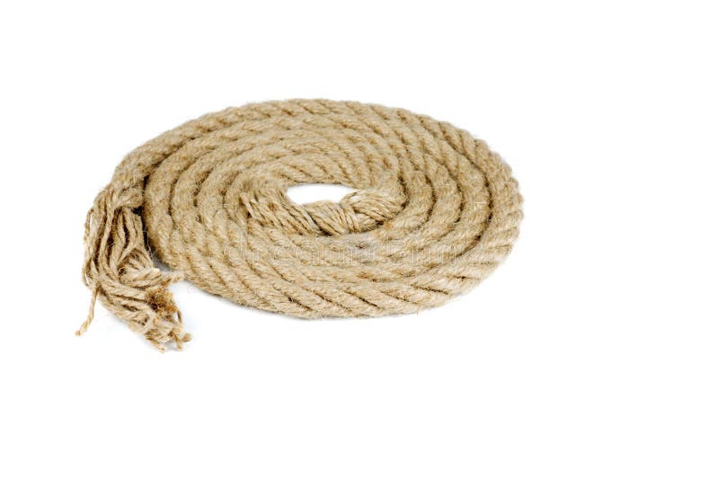Coarse rope stock photo. Image of background, brown - 152523912