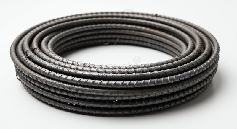 Reinforcement Steel Coil stock illustration. Illustration of object ...